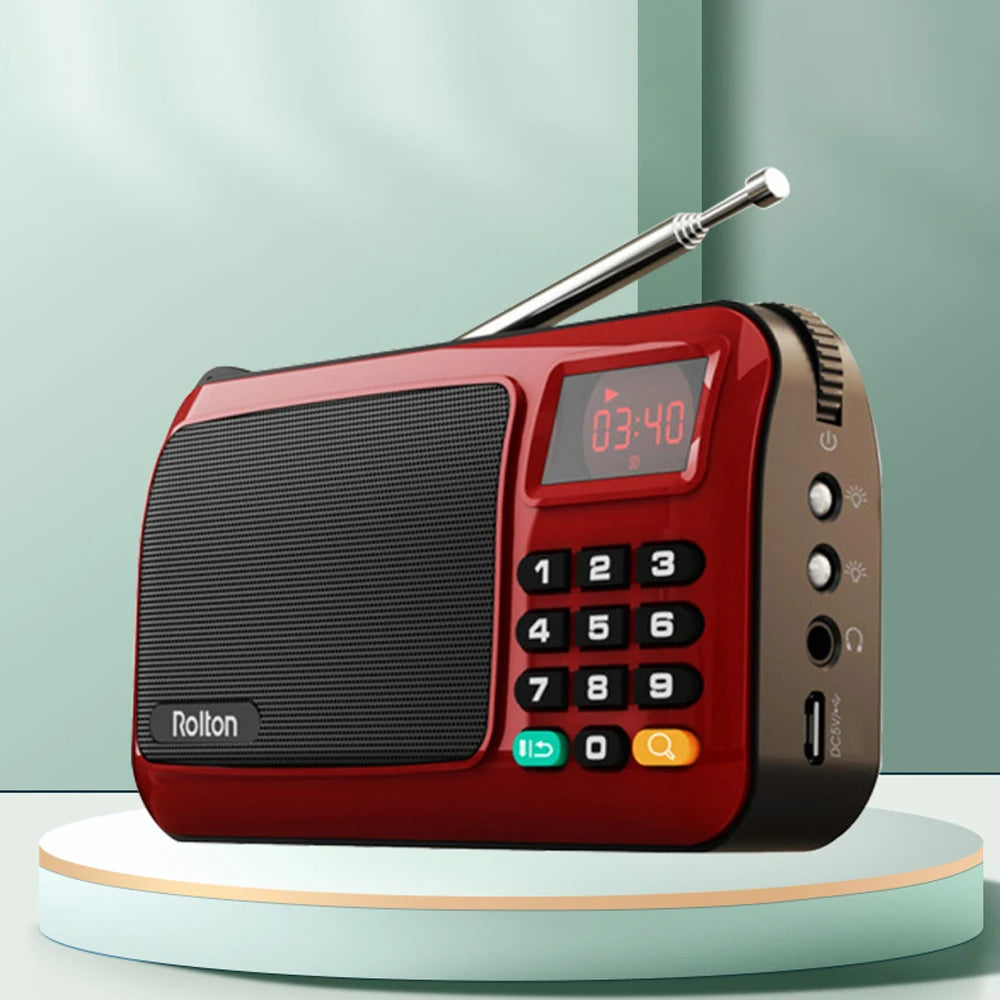 Radio FM portable avec écran LED N26J25 burkina – Alwafaae shop
